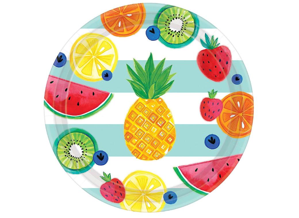 Hello Summer Dinner Plates 8pk – Sweet Pea Parties