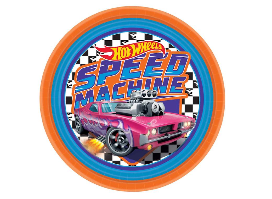 Hot Wheels Speed Machine Dinner Plates 8pk – Sweet Pea Parties