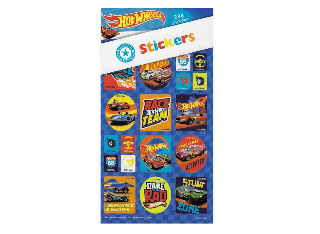 Sticker Book - Hot Wheels – Sweet Pea Parties