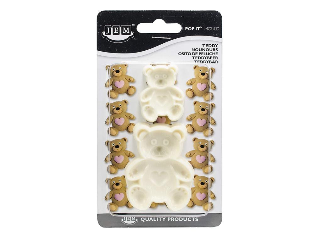 JEM Pop It Mould - Teddy Bear – Sweet Pea Parties