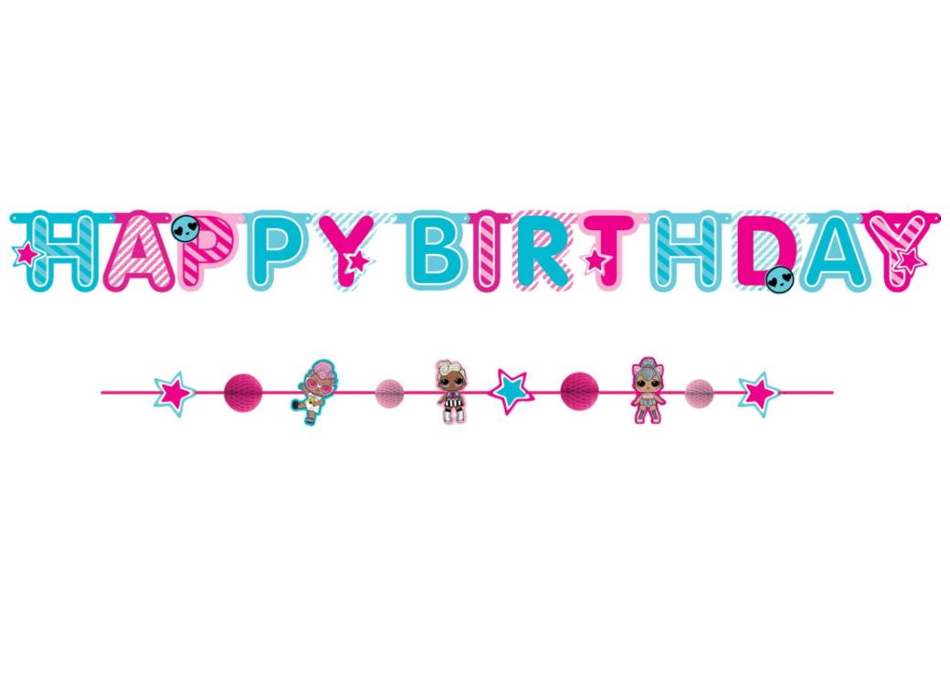 LOL Surprise Together 4EVA Banner Kit – Sweet Pea Parties