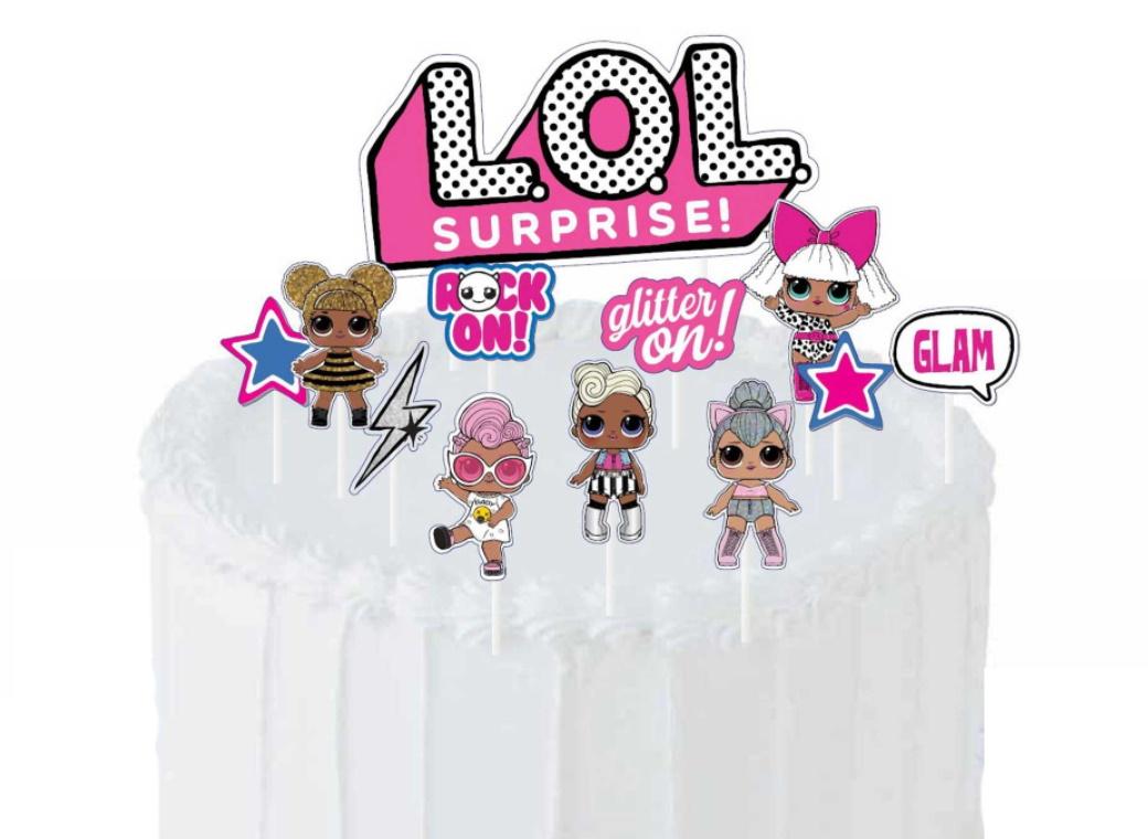 LOL Surprise Together 4EVA Cake Topper Set – Sweet Pea Parties
