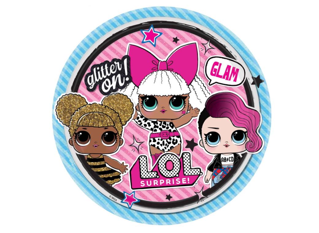LOL Surprise Together 4EVA Dinner Plates 8pk – Sweet Pea Parties