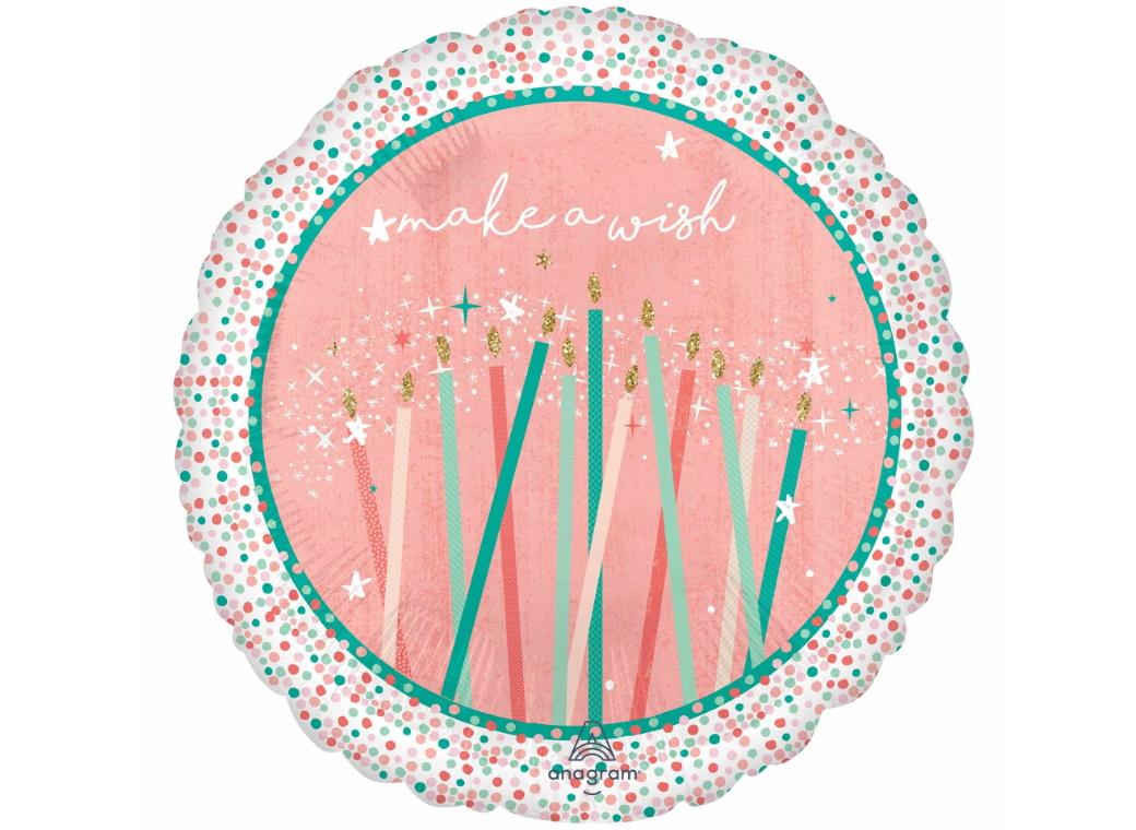 Make A Wish Foil Balloon – Sweet Pea Parties