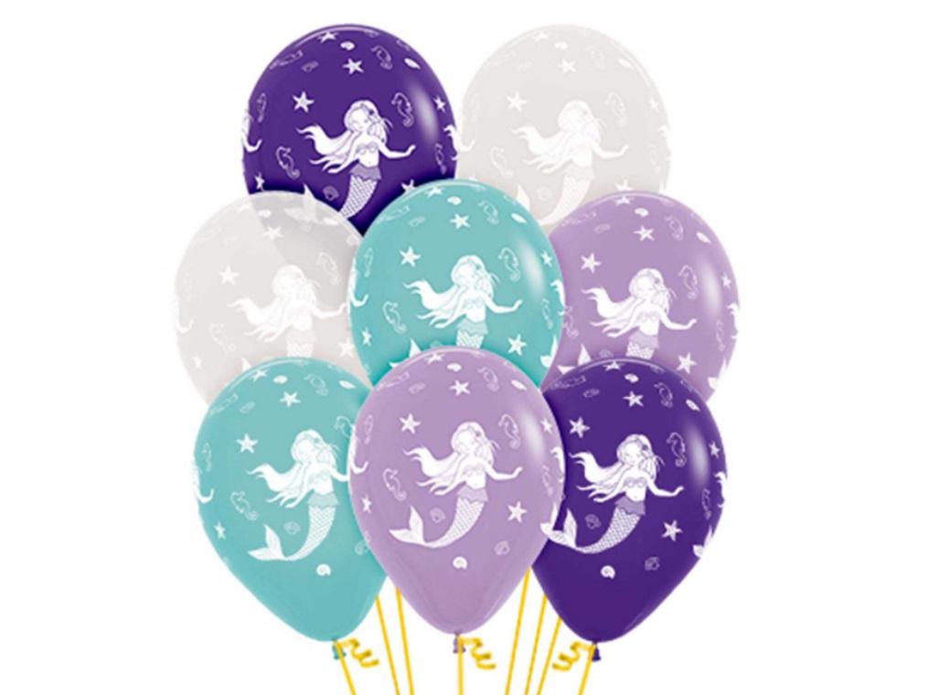 Mermaid Balloons 12pk – Sweet Pea Parties