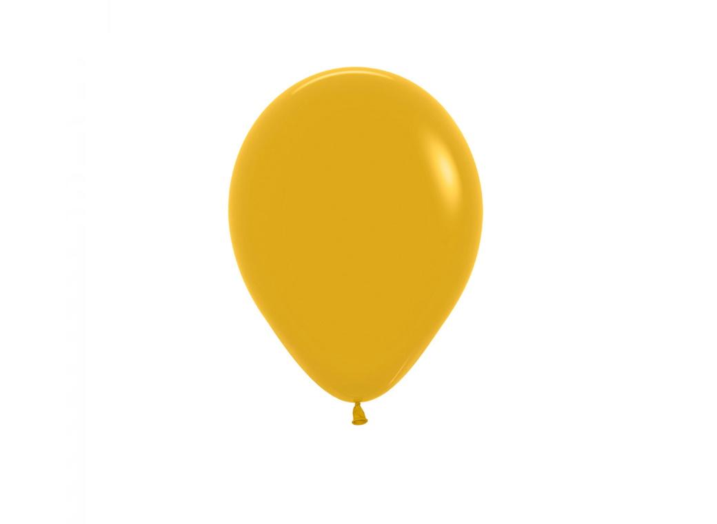 Mustard Balloons 12cm 10pk – Sweet Pea Parties