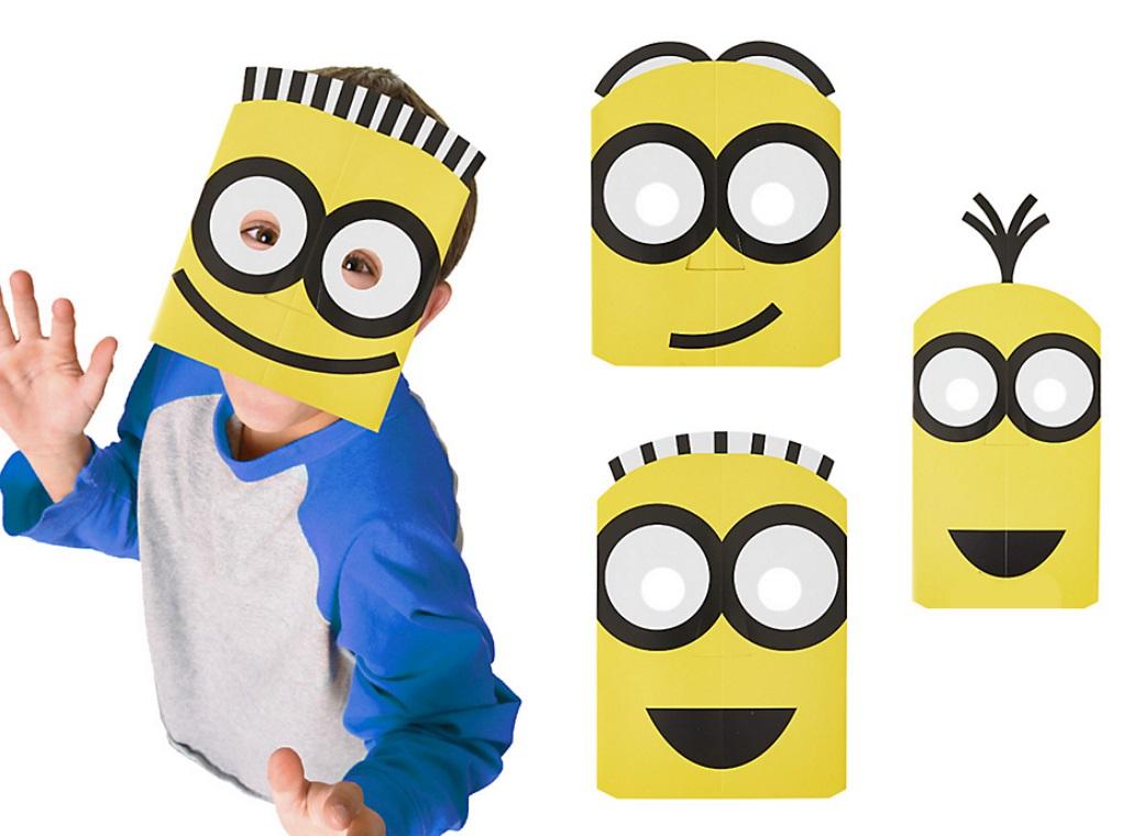 Minions Masks 8pk – Sweet Pea Parties