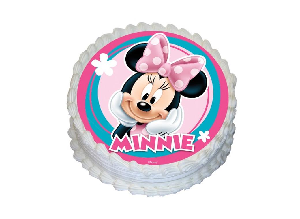 Edible Icing Image - Minnie Mouse Round – Sweet Pea Parties