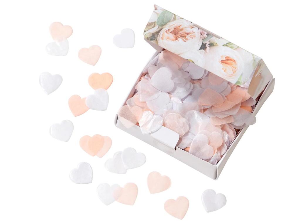 Modern Romance Pastel Heart Confetti – Sweet Pea Parties