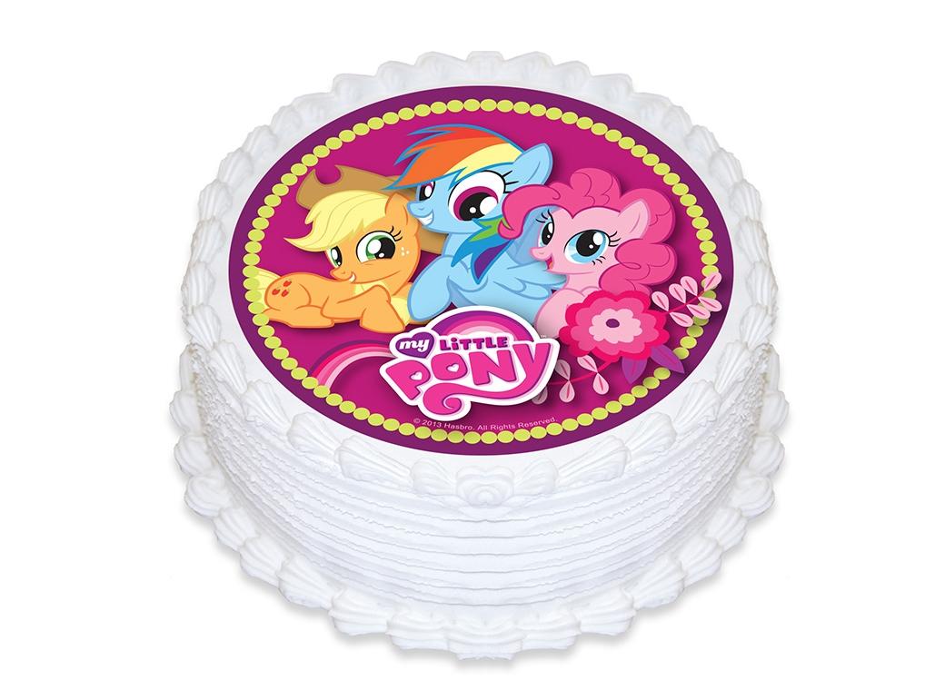 Edible Icing Image - My Little Pony Round – Sweet Pea Parties