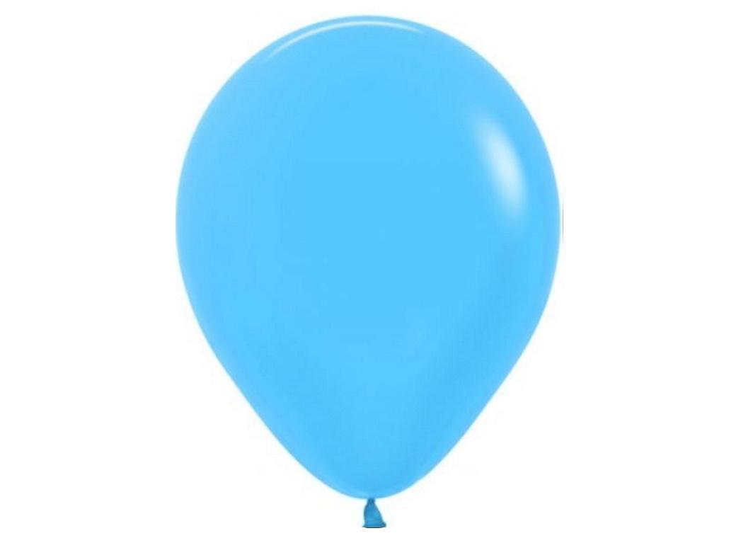 Neon Blue Balloon - Single – Sweet Pea Parties
