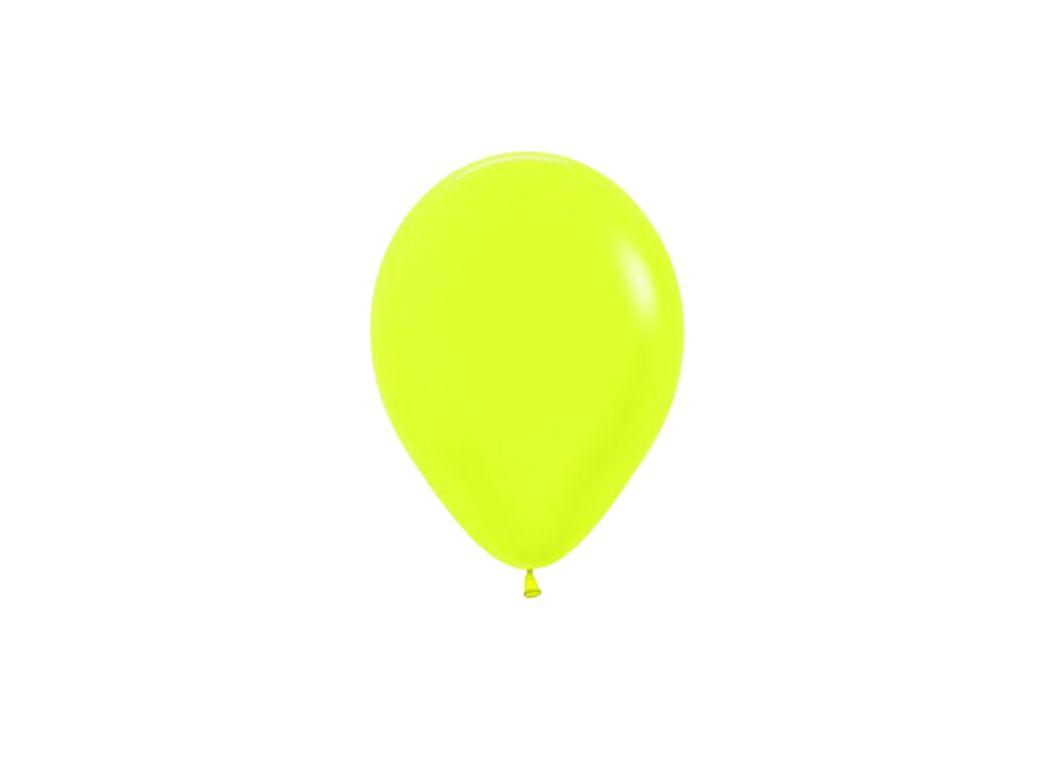 Neon Yellow Balloons 12cm 10pk – Sweet Pea Parties