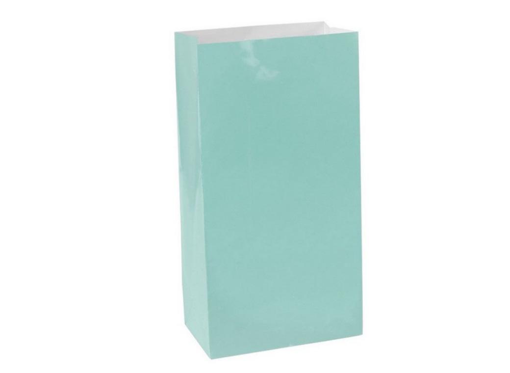 Paper Treat Bags 12pk Robins Egg Blue – Sweet Pea Parties