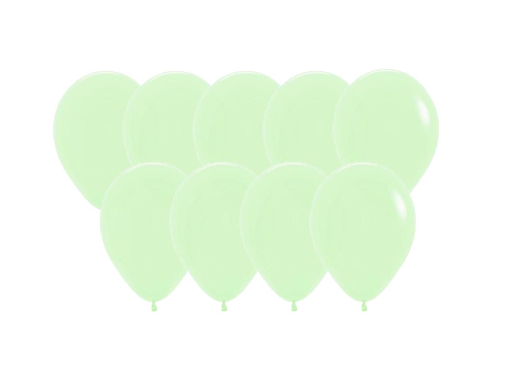 Pastel Matte Green 12cm Balloons 50pk – Sweet Pea Parties