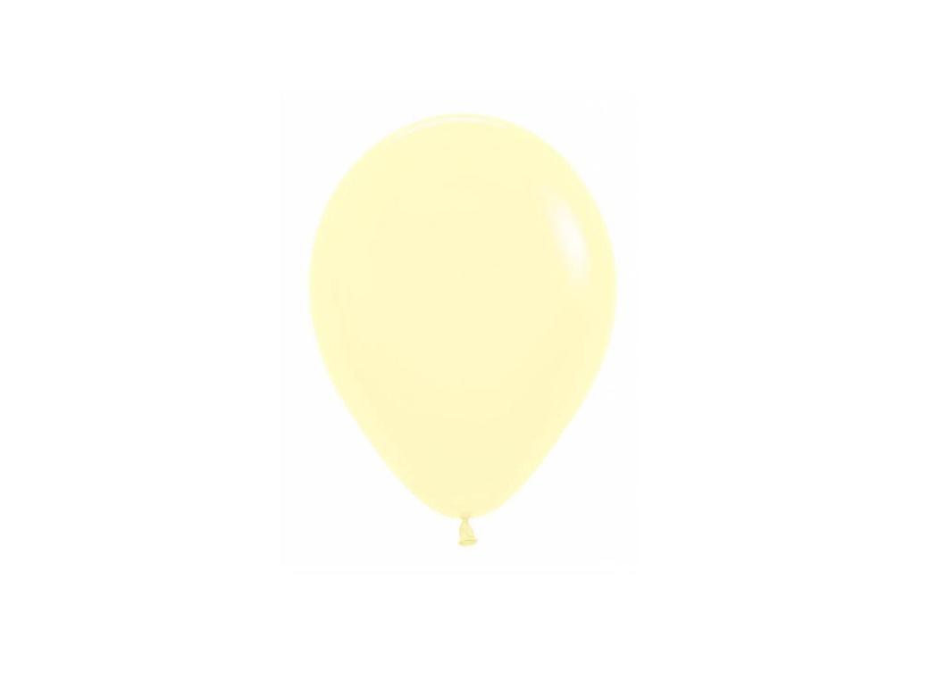 Pastel Matte Yellow 12cm Balloons 10pk – Sweet Pea Parties