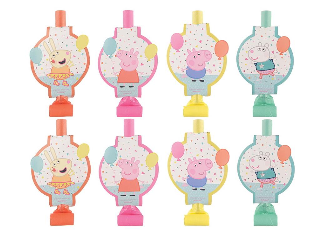 Peppa Pig Confetti Party Blowouts 8pk – Sweet Pea Parties