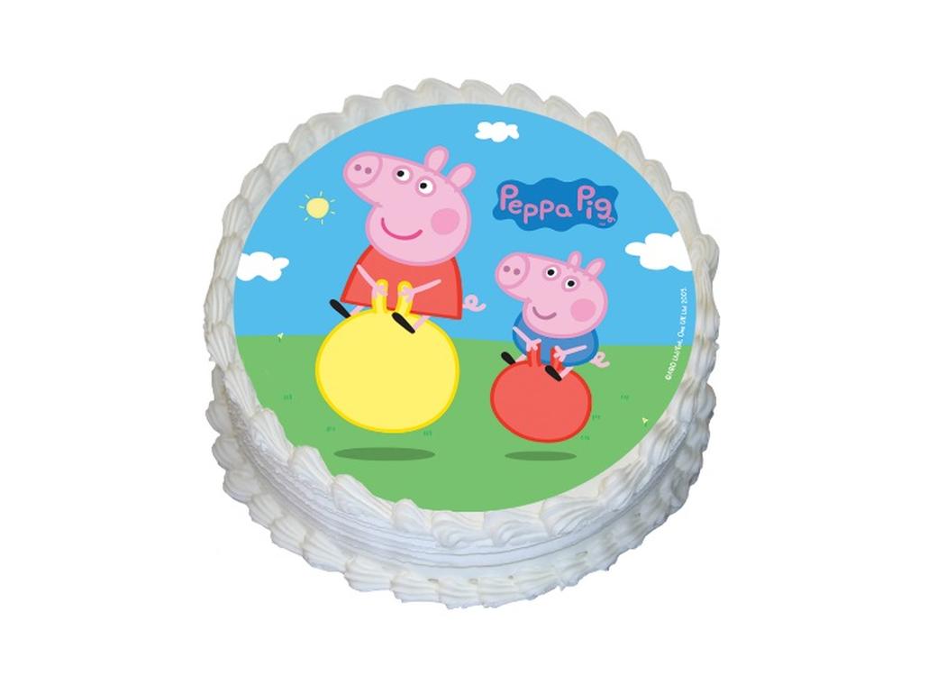 Edible Icing Image - Peppa Pig Round – Sweet Pea Parties
