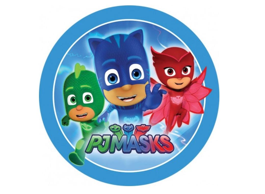 Edible Icing Image - PJ Masks Round – Sweet Pea Parties