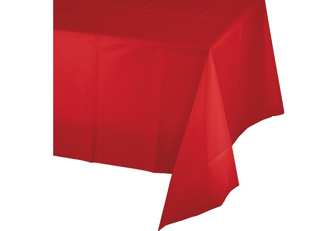 Red Plastic Table Cloth – Sweet Pea Parties