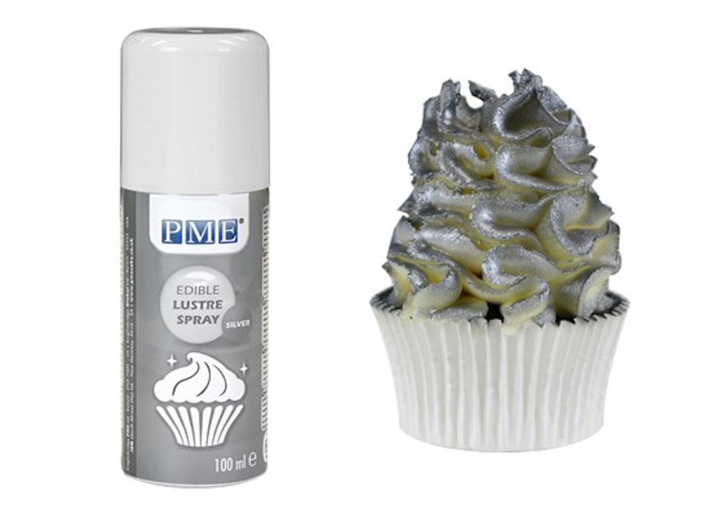 PME Edible Lustre Spray Silver – Sweet Pea Parties