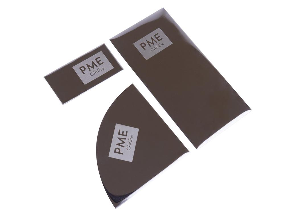 PME Mini Flexible Icing Side Scrapers 3pce Set – Sweet Pea Parties