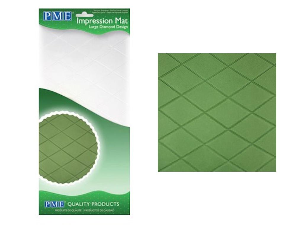 PME Large Diamond Impression Mat – Sweet Pea Parties