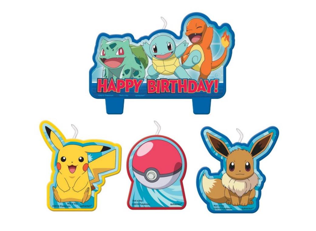 Pokemon Candle Set – Sweet Pea Parties