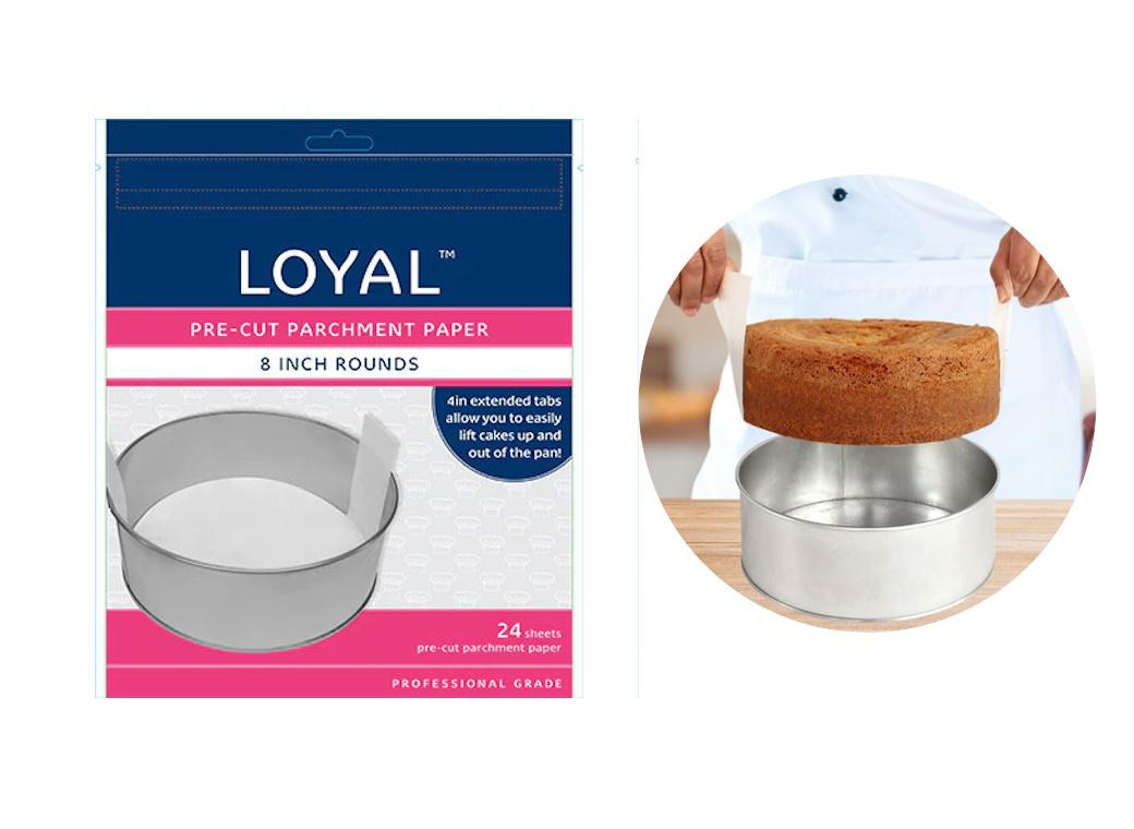 Pre-cut Parchment Paper Round 8in 24pk – Sweet Pea Parties