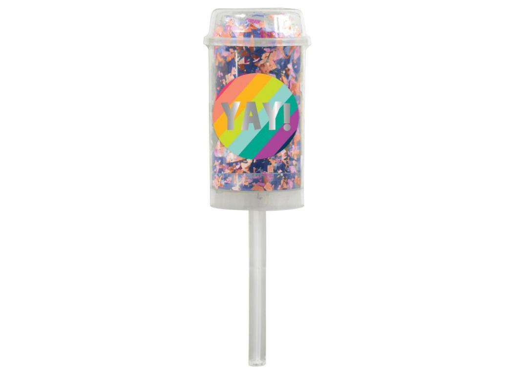Push Up Confetti Poppers 2pk - Multi – Sweet Pea Parties