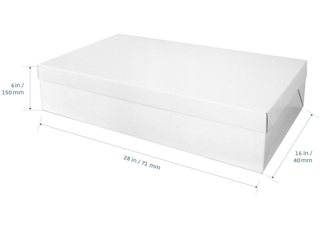 Rectangle Cake Box - 28x16in (Full Slab) – Sweet Pea Parties