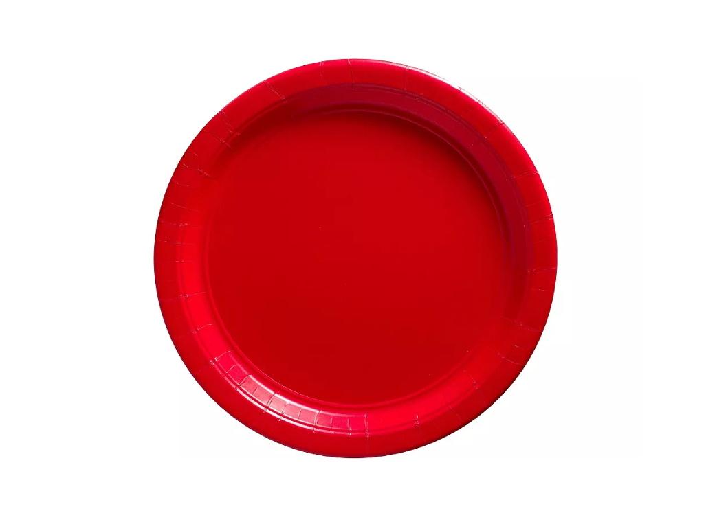 Lunch Plates 20pk - Red – Sweet Pea Parties