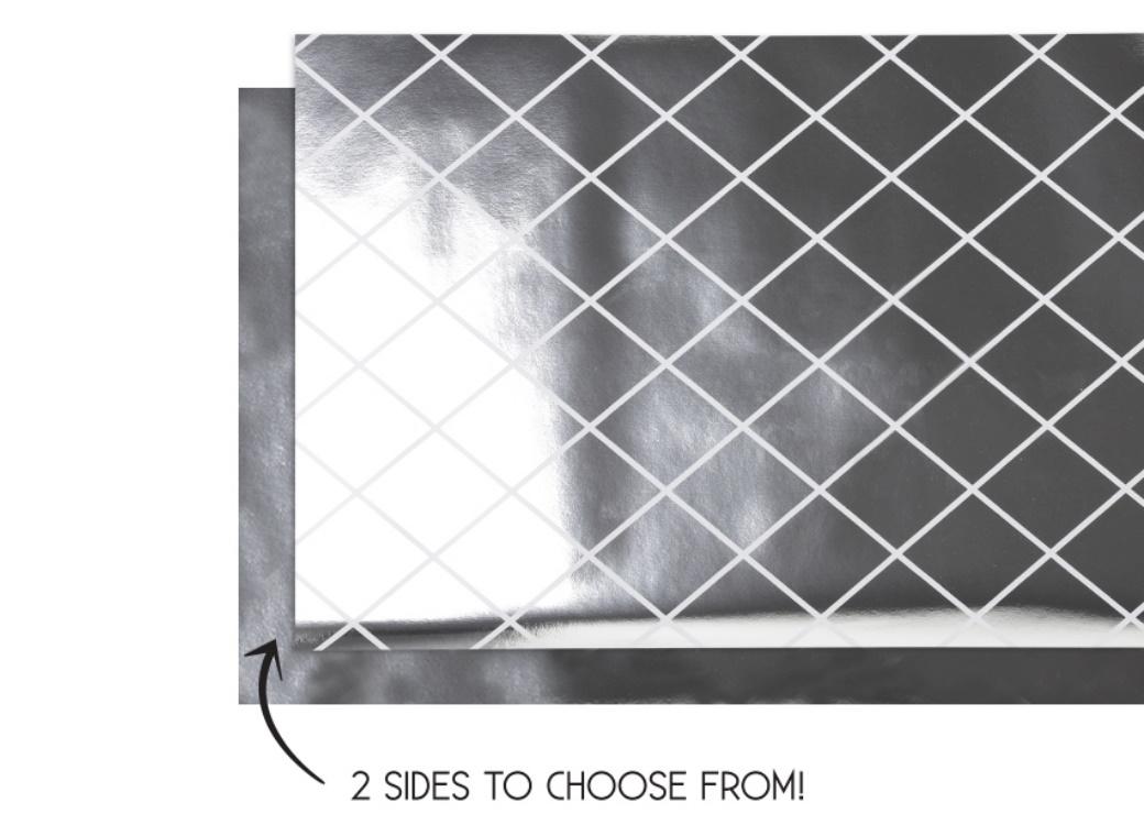 Reversible Table Runner - Silver – Sweet Pea Parties