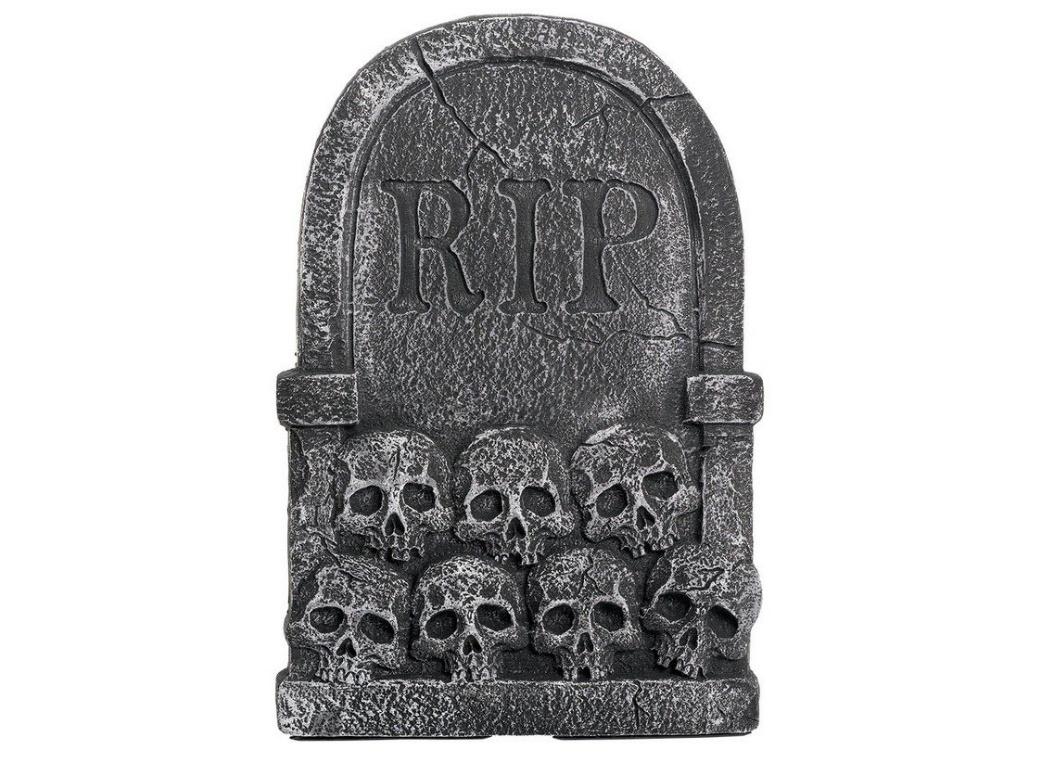 RIP Skulls Tombstone Decoration – Sweet Pea Parties