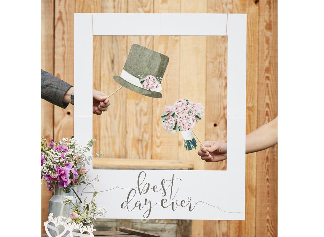 Rustic Country Giant Polaroid Photo Frame – Sweet Pea Parties