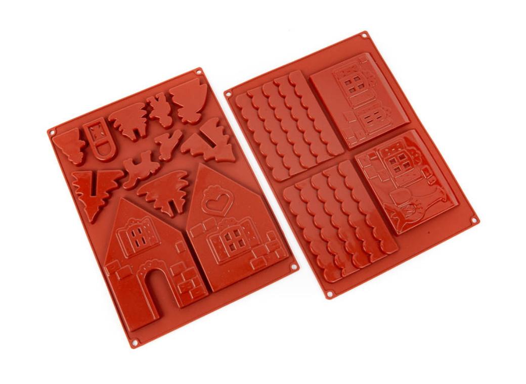 Gingerbread House Silicone Mould - Small – Sweet Pea Parties