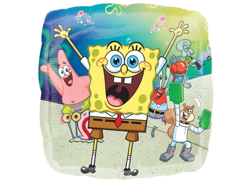 SpongeBob & Friends Foil Balloon – Sweet Pea Parties