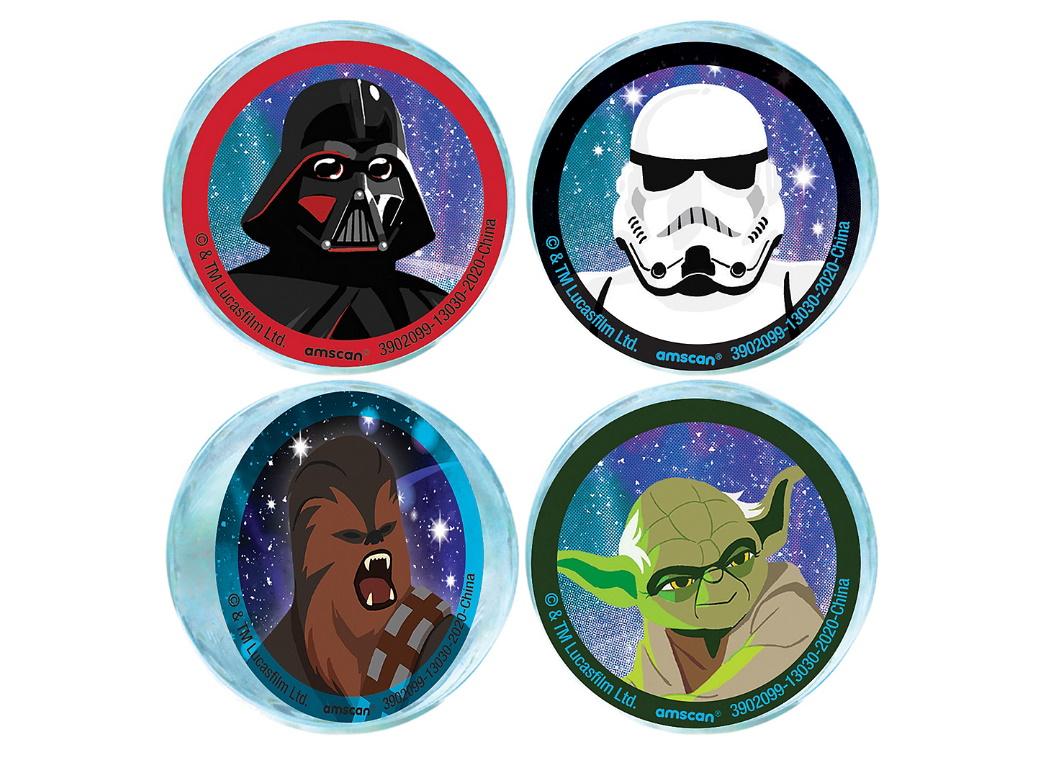 Star Wars Galaxy Bounce Balls 4pk – Sweet Pea Parties