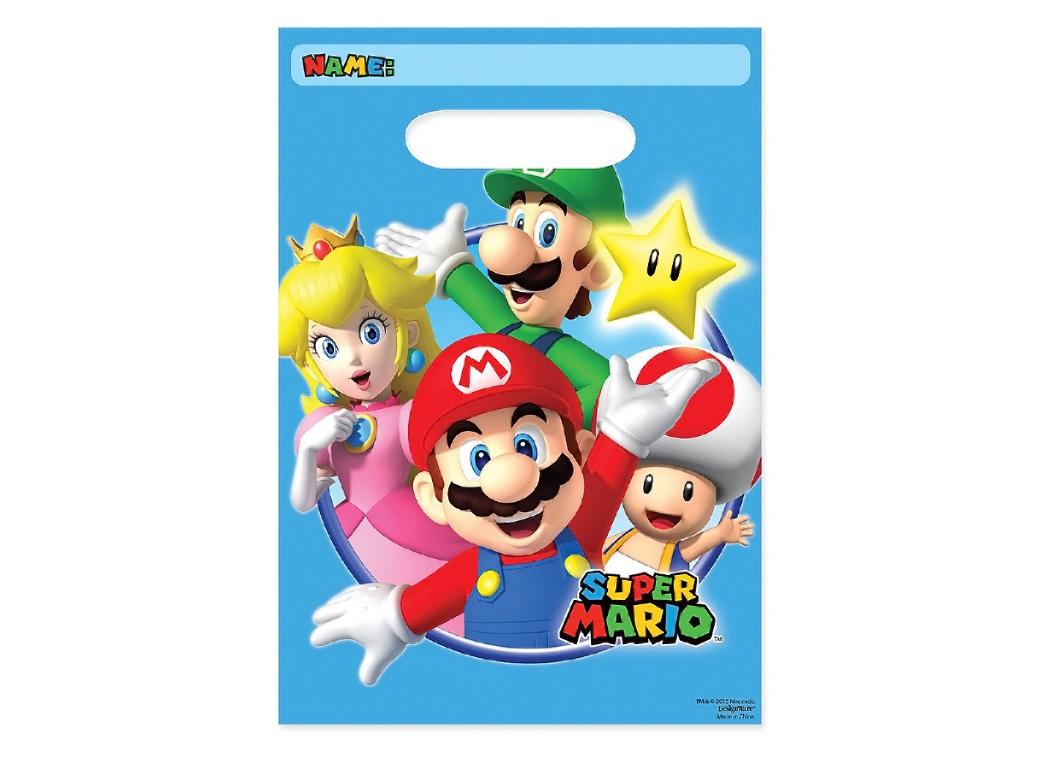 Super Mario Loot Bags 8pk – Sweet Pea Parties
