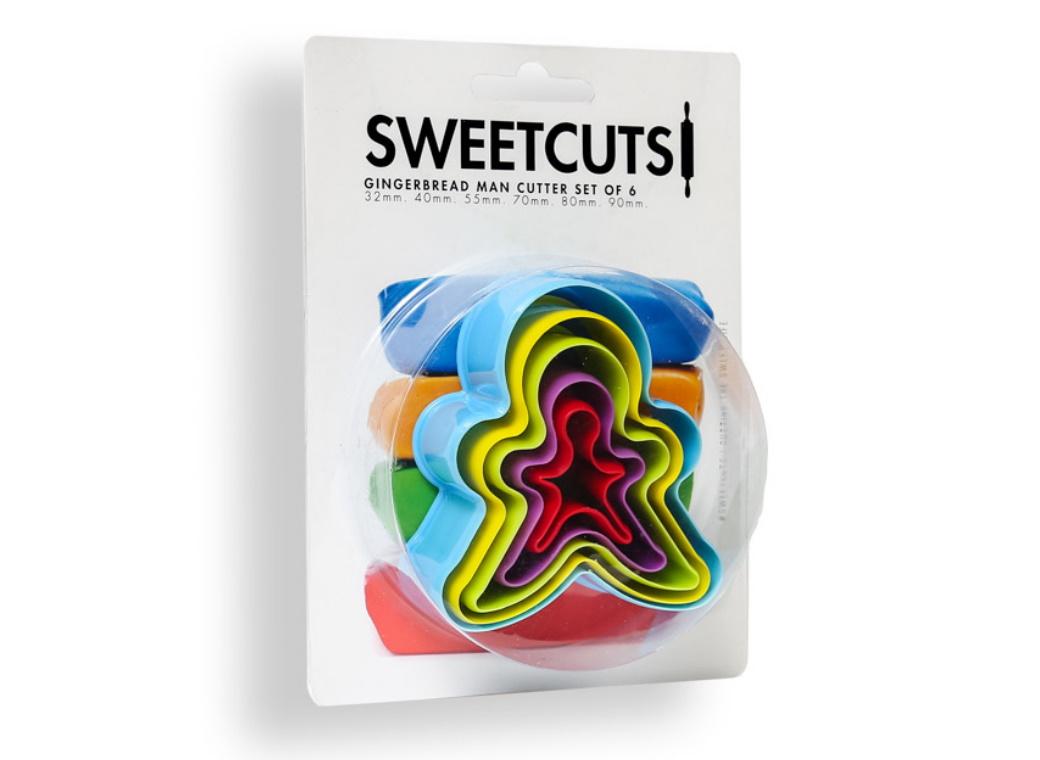 Gingerbread Man Cookie Cutters 6pce Set – Sweet Pea Parties