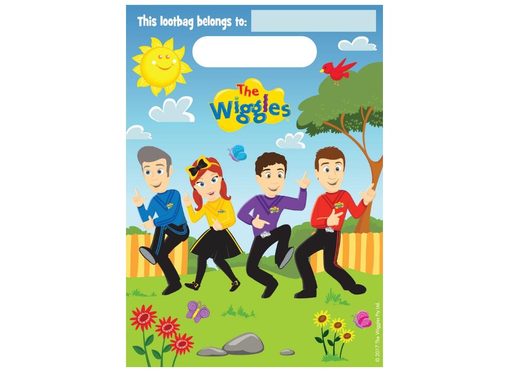 The Wiggles Loot Bags 8pk – Sweet Pea Parties
