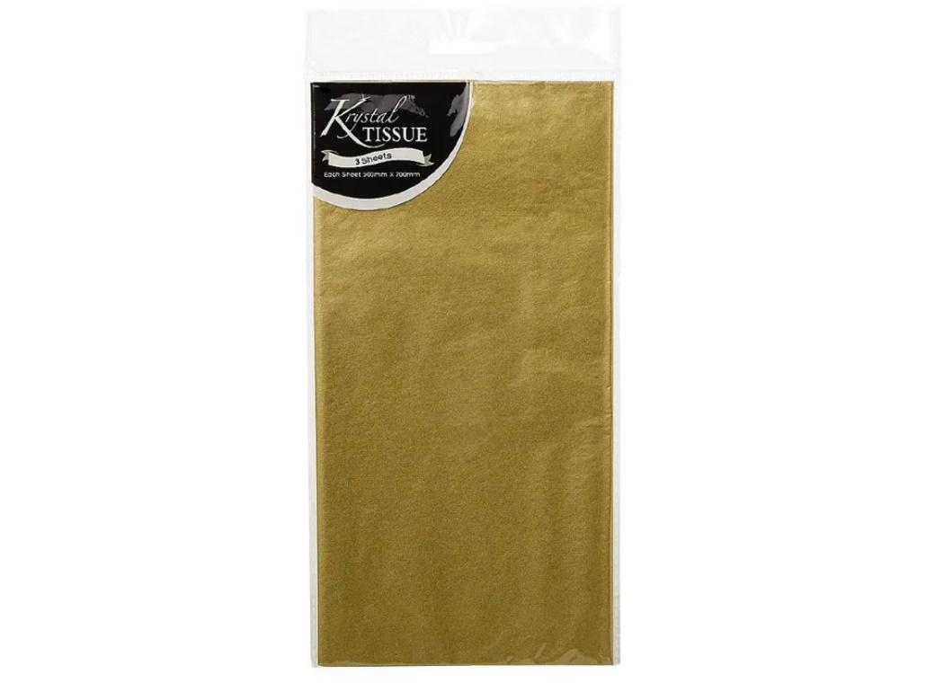 Tissue Paper 3 Sheets - Gold – Sweet Pea Parties