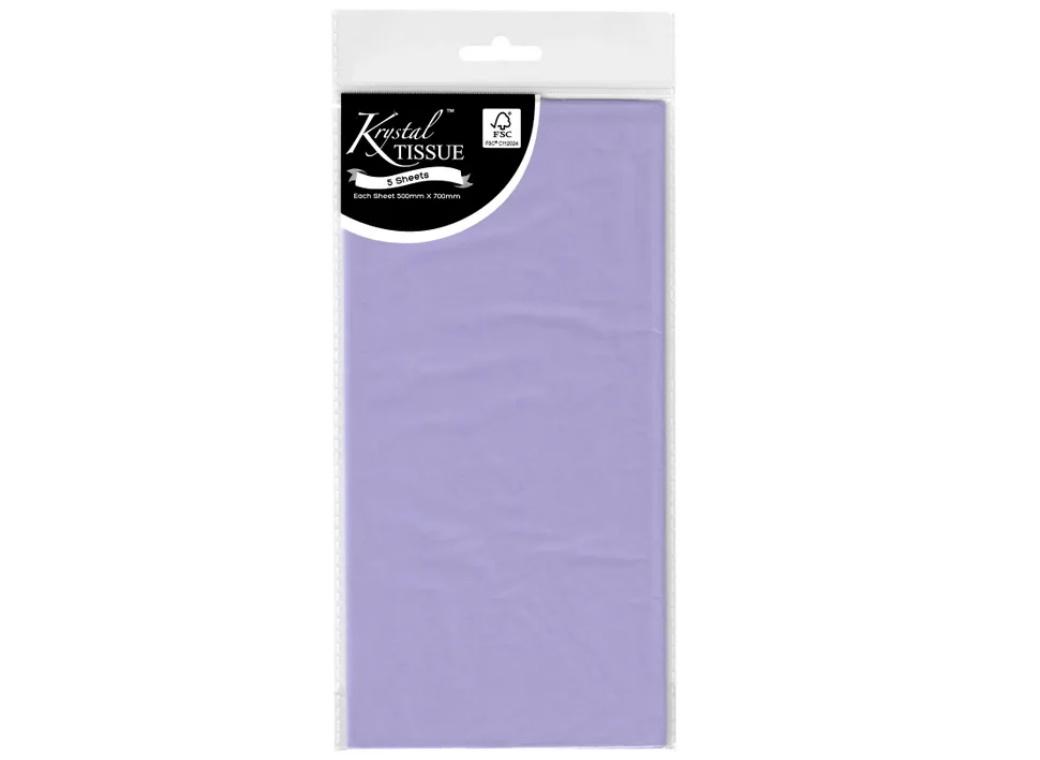 Tissue Paper 5 Sheets - Lilac – Sweet Pea Parties