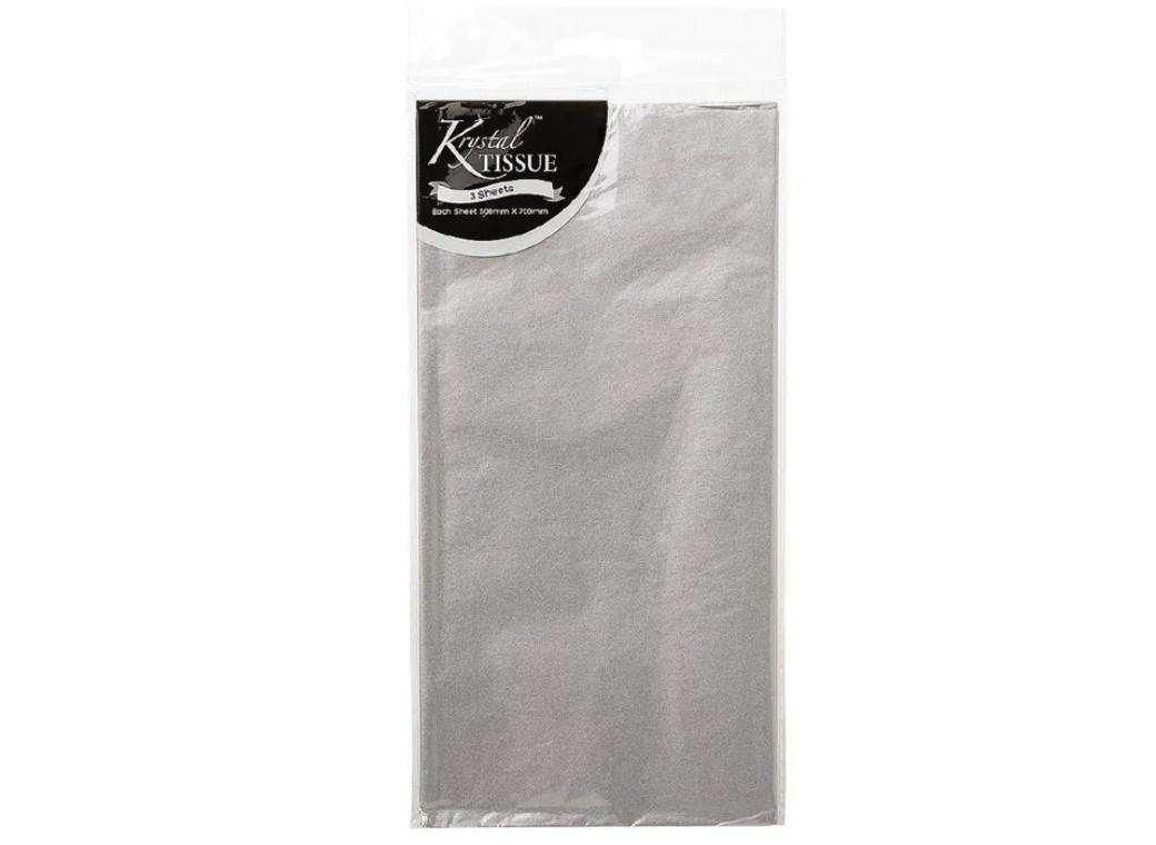 Tissue Paper 3 Sheets - Silver – Sweet Pea Parties