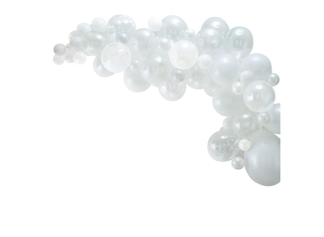 White Balloon Arch Kit – Sweet Pea Parties