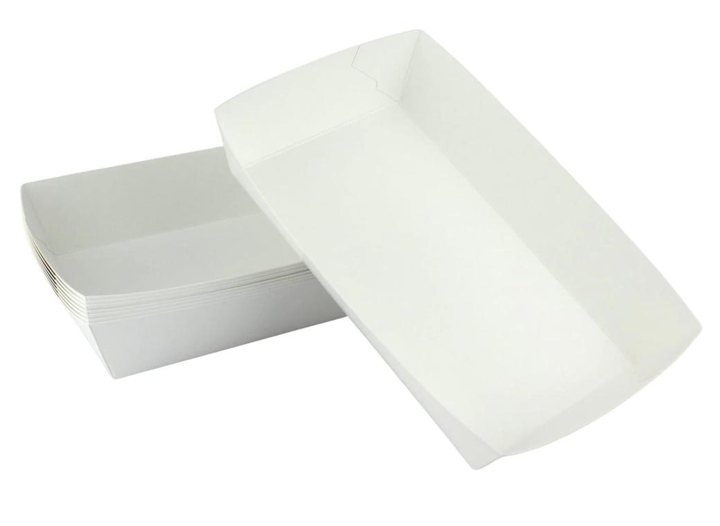White Food Trays 8pk – Sweet Pea Parties