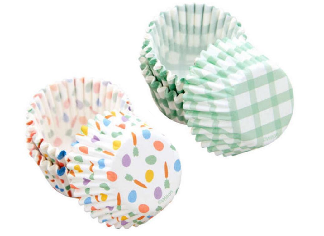 Wilton Easter Egg & Plaid Mini Cupcake Cases 100pk – Sweet Pea Parties