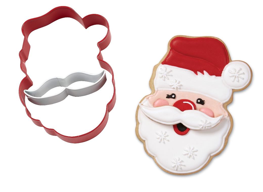 Santa 2pce Cookie Cutter Set – Sweet Pea Parties